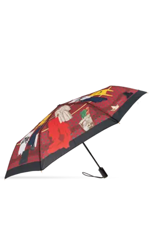 Moschino Folding Umbrella - Multicolour