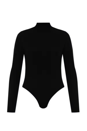 Alaïa Body With Stand-up Collar - Black
