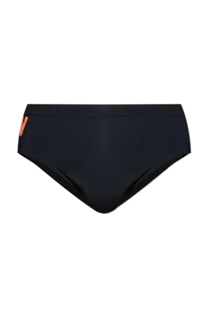Dsquared2 Logo Swim Briefs - Black