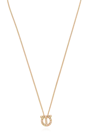 SALVATORE FERRAGAMO Necklace With Gancini Logo