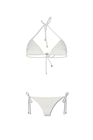 Amiri Reversible Bikini Set - White