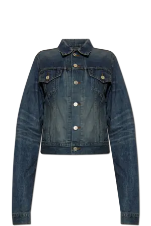 Balenciaga Vintage-effect Denim Jacket