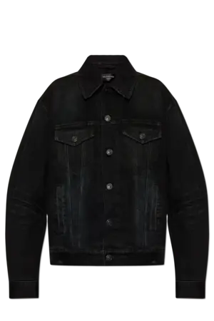 Balenciaga Vintage Effect Denim Jacket