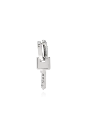EERA Key Small Single Earring - Silver