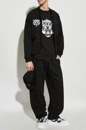 Kenzo Sweatpants With Logo Patch