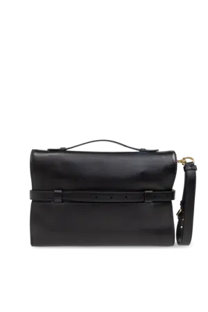 Moschino Handbag With Detachable Shoulder Strap - Black
