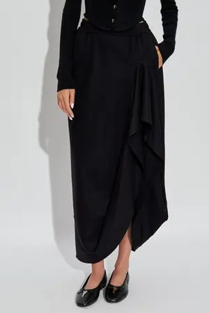 VIVIENNE WESTWOOD Wool And Cashmere-blend Midi Skirt