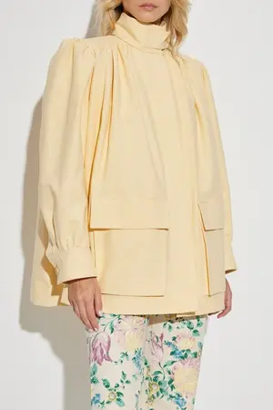 Chloé Oversized Jacket With Stand-up Collar