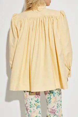Chloé Oversized Jacket With Stand-up Collar