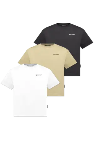Palm Angels Three-pack Of T-shirts - Multicolour