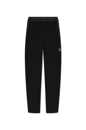 Moncler Sweatpants With Logo Patch