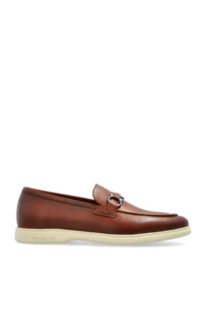 FERRAGAMO Cosimo Leather Loafers