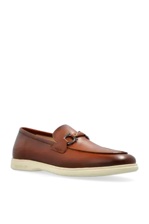 FERRAGAMO Cosimo Leather Loafers