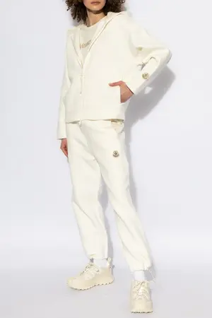 Moncler Sweatpants With Logo Patch