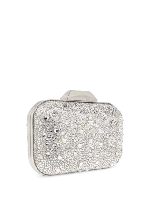 JIMMY CHOO Cloud' Clutch - Silver