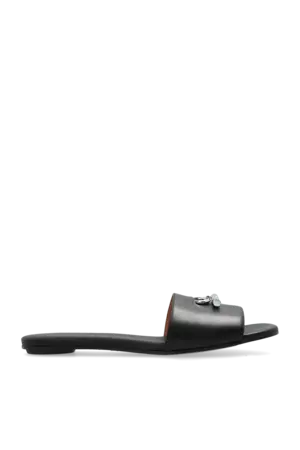 Alexander McQueen Leather Slides