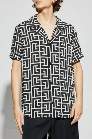 Balmain Short-sleeve Shirt - Black