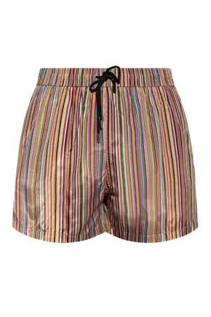 Paul Smith Striped Swim Shorts - Multicolour