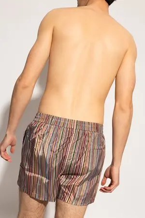 Paul Smith Striped Swim Shorts