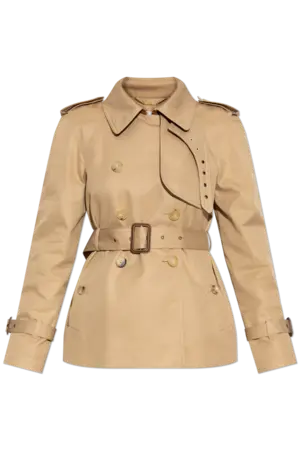 Chloé Short Belted Trench Coat