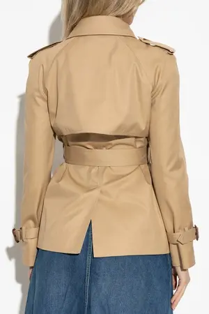 Chloé Short Belted Trench Coat