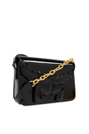Mcm Himmel Laurel Shoulder Bag - Black