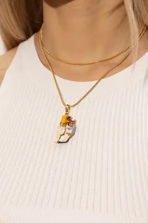 Marni Initial Pendant - Multicolour