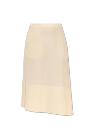 JIL SANDER Wool A-line Skirt