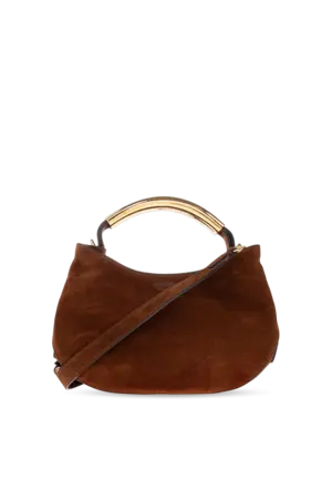 Moschino Handbag With Detachable Strap - Brown