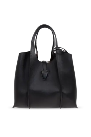 TOD’S Leather Handbag With Gold-tone 't' Detail
