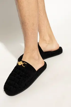 Versace Slippers With Logo