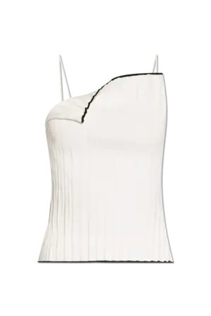 Jacquemus Plissé Pleated Camisole Top