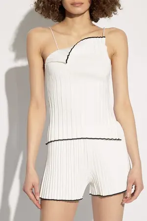 Jacquemus Plissé Pleated Camisole Top