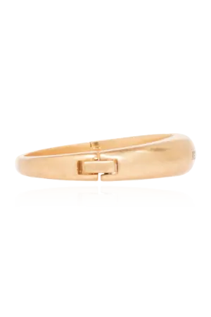 ALLSAINTS Brass Bracelet With Zirconia - Gold