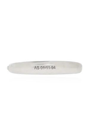 ALLSAINTS Brass Bracelet With Cubic Zirconia - Silver