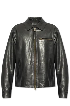 ALLSAINTS Leather Jacket 'miller - Black