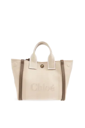 Chloé Carry Small Handbag - Cream