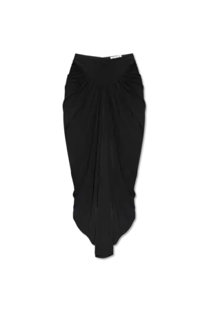 Alaïa Draped Skirt - Black