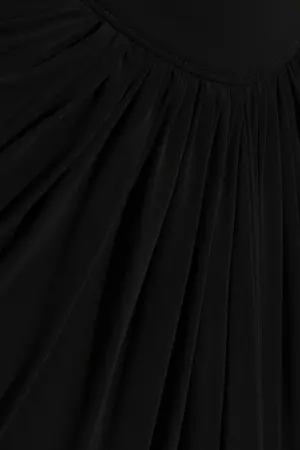 Alaïa Draped Skirt - Black