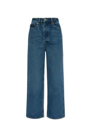 SAMSØE SAMSØE Shelly Wide-leg Organic Cotton Jeans