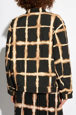 Munthe Geometric Patterned Jacket With Pockets