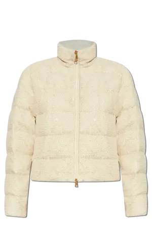 Moncler Thoirys Down Jacket - Cream