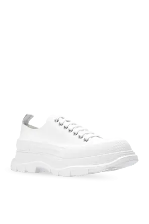 Alexander McQueen Logo Embossed Sneakers