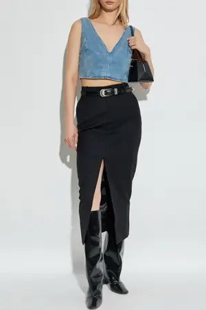 IRO PARIS Illian' Denim Top