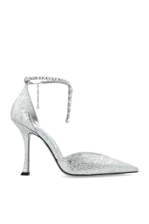 JIMMY CHOO Stwvie Heeled Shoes