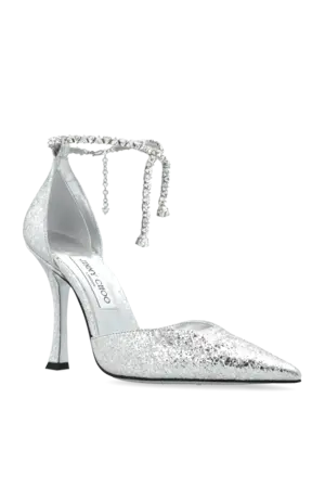 JIMMY CHOO Stwvie Heeled Shoes