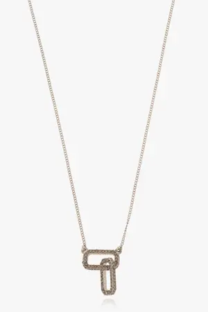 ALLSAINTS Dara Brass Necklace - Silver