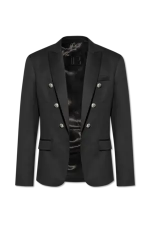 Balmain Wool Blazer - Black