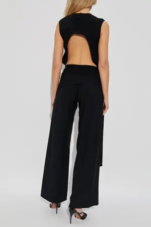 Alaïa Backless Jumpsuit - Black