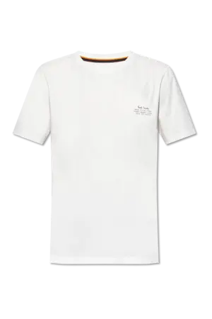 Paul Smith T-shirt With Print - White